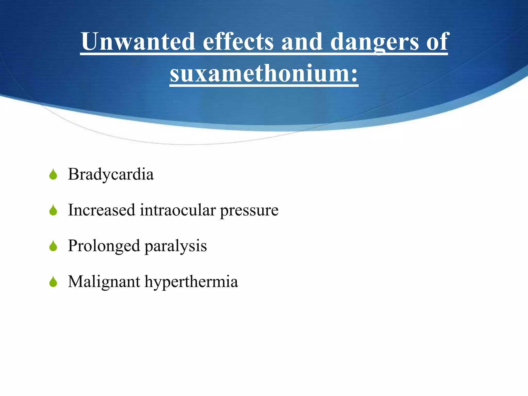 Pharmacology: Skeletal Muscle Relaxants | PPTX