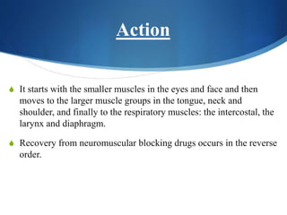 Pharmacology: Skeletal Muscle Relaxants | PPTX