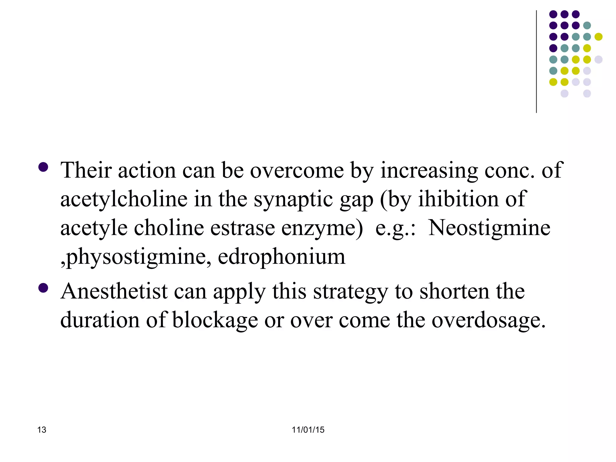 Skeletal muscle relaxants, Neuromuscular blocking agents, Neuromuscular ...
