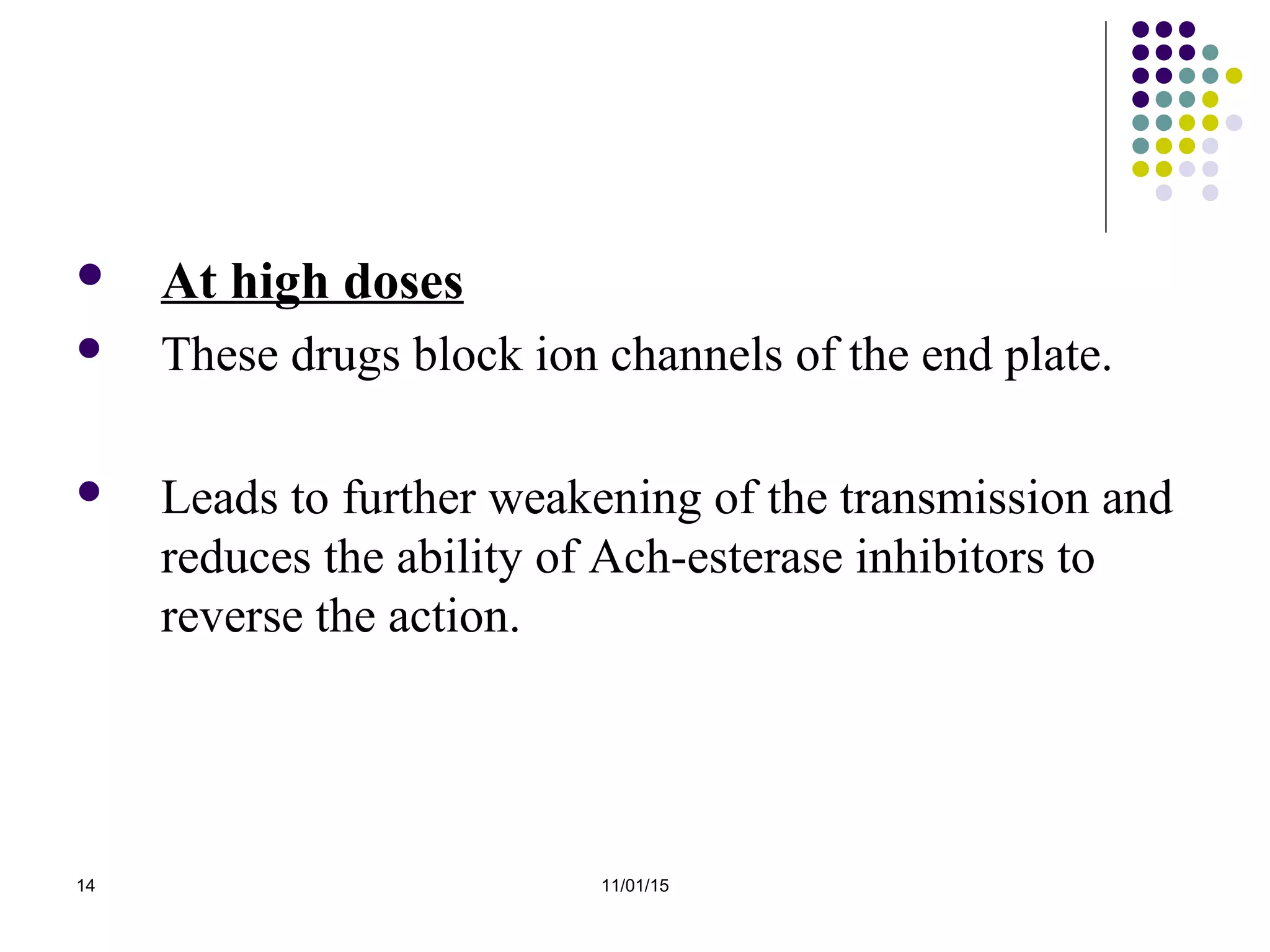 Skeletal muscle relaxants, Neuromuscular blocking agents, Neuromuscular ...
