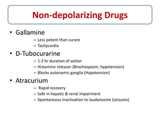 Skeletal Muscle Relaxants | PPTX
