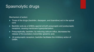 Skeletal Muscle Relaxants | PPTX | Brain and Nervous System Disorders ...