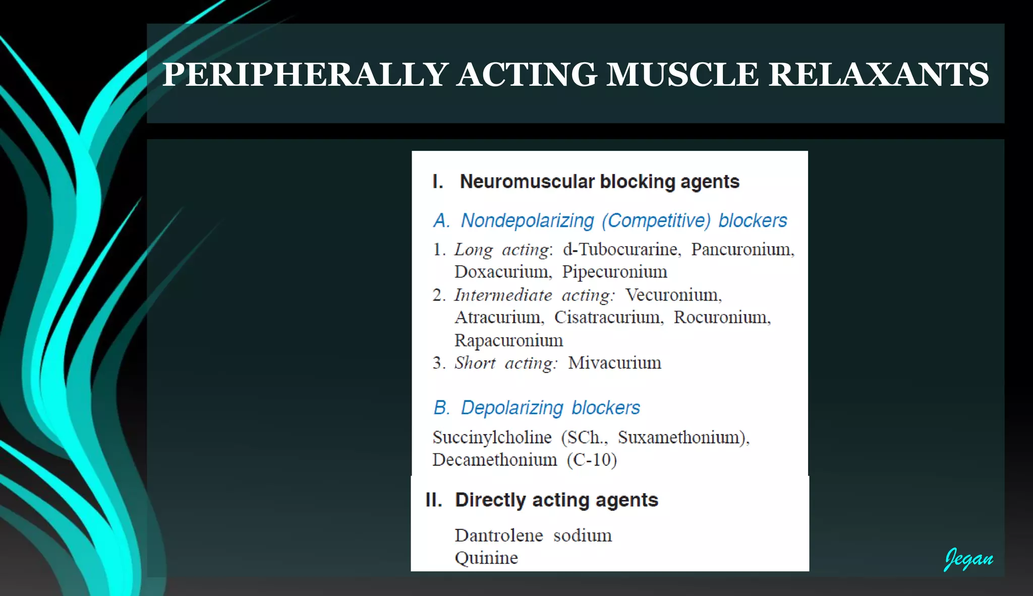 Skeletal muscle relaxants | PDF