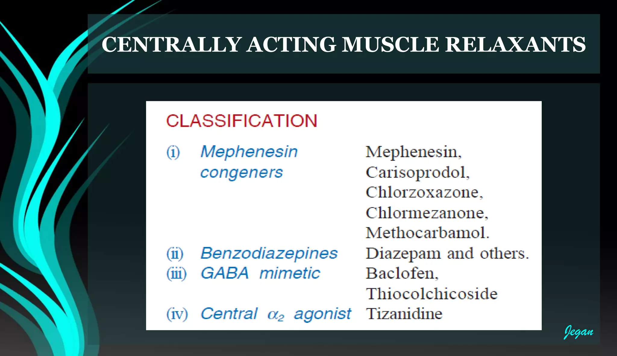 Skeletal muscle relaxants | PDF