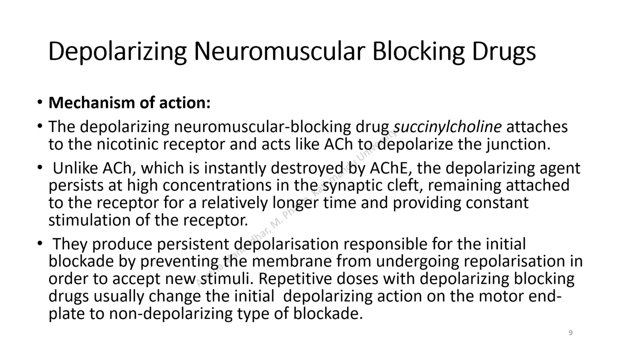 Skeletal muscle relaxants | PDF