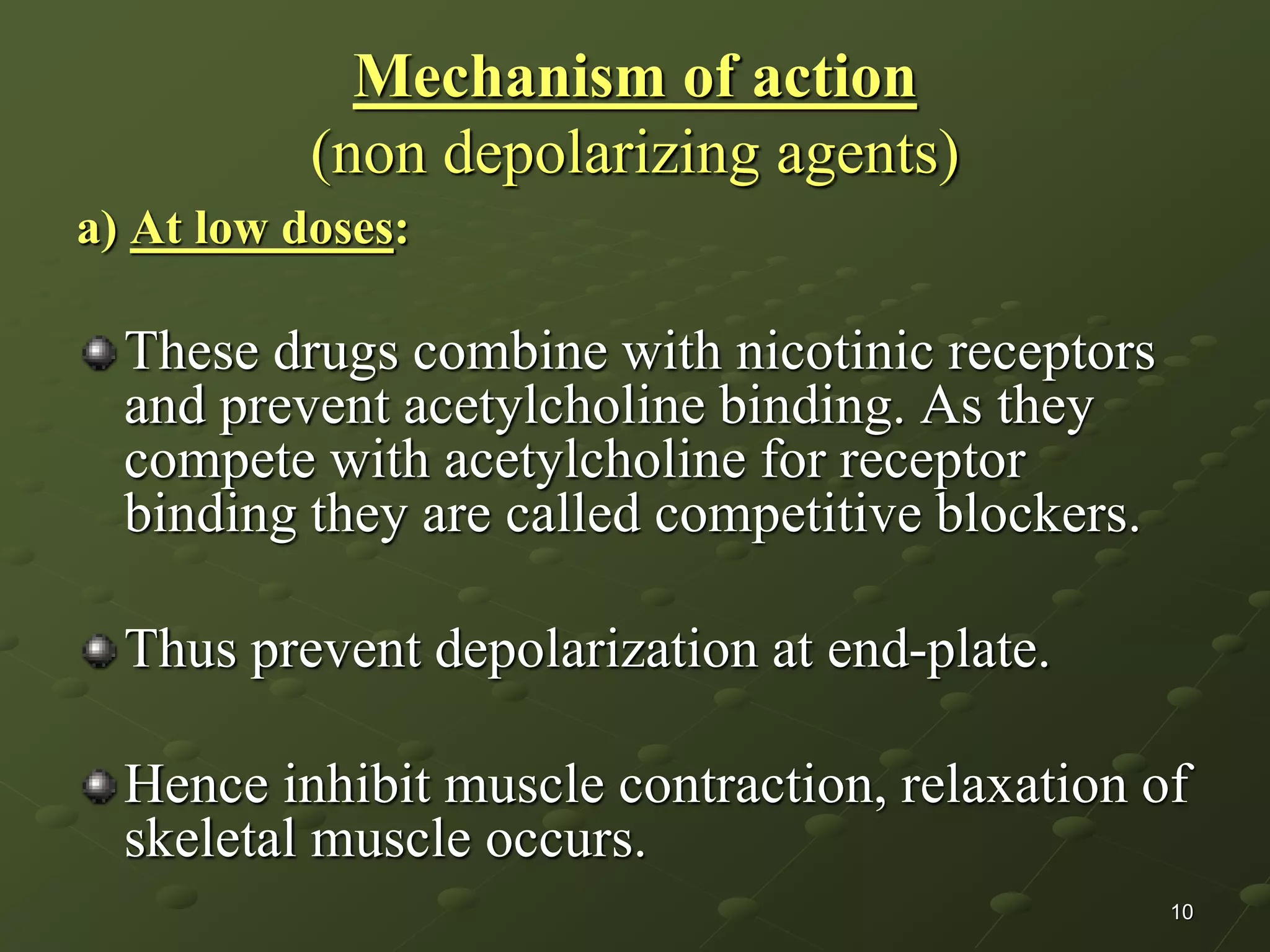 SKELETAL_MUSCLE_RELAXANTS.ppt | Brain and Nervous System Disorders ...