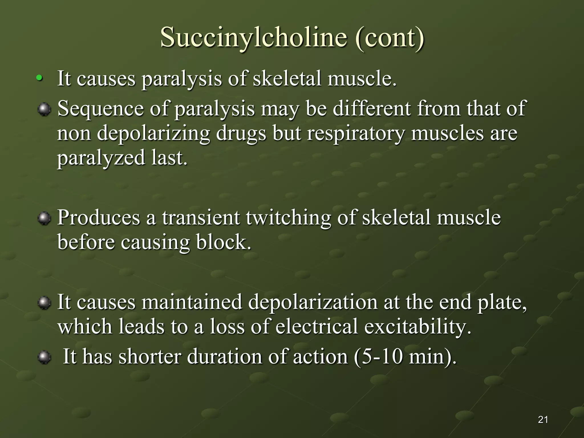 SKELETAL_MUSCLE_RELAXANTS.ppt | Brain and Nervous System Disorders ...