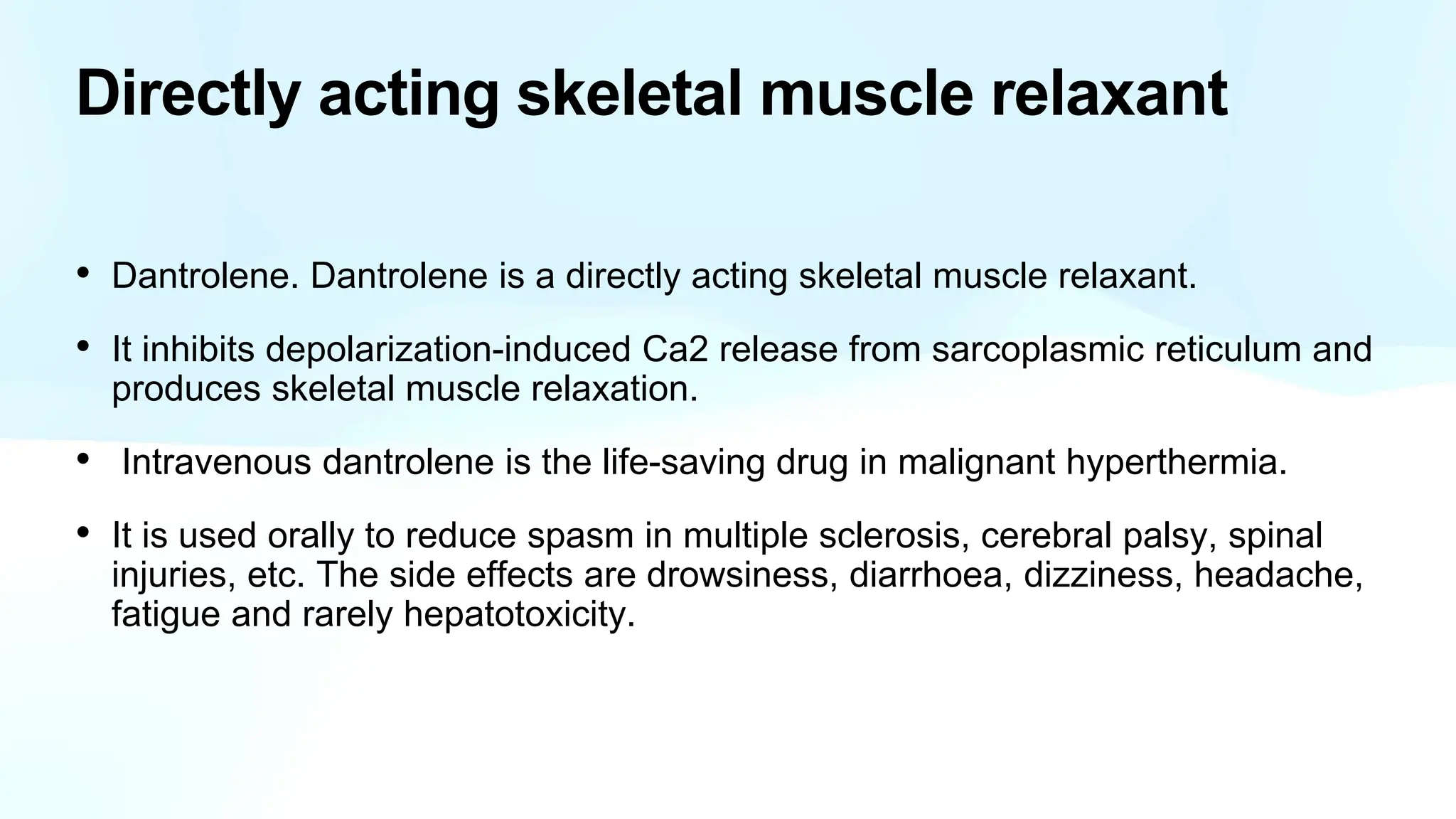 Skeletal muscle relaxants .presentations | PPTX