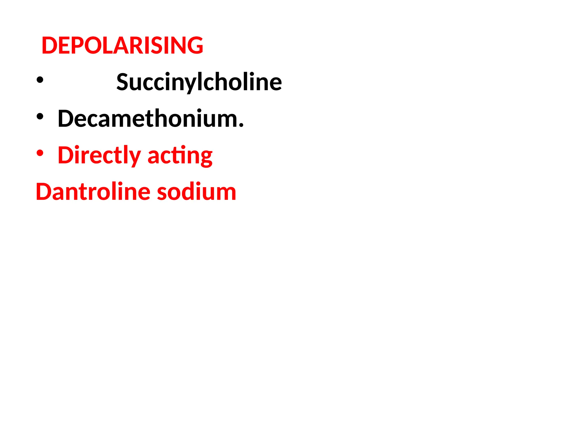 Skeletal muscle relaxants.department of pharmacology | PPT