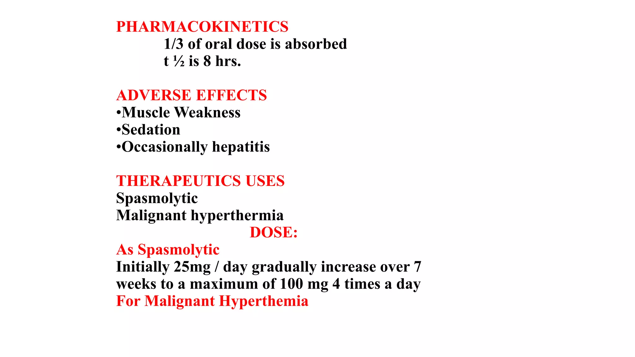 Skeletal muscle relaxants & Spasmolytics dr abdul azeem | PPTX