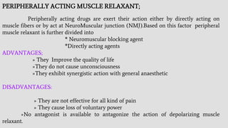 SKELETAL MUSCLE RELAXENT.pptx | Lung and Respiratory Health | Diseases ...