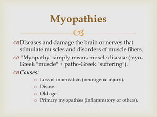 Skeletal muscles disease and disorder | PPTX