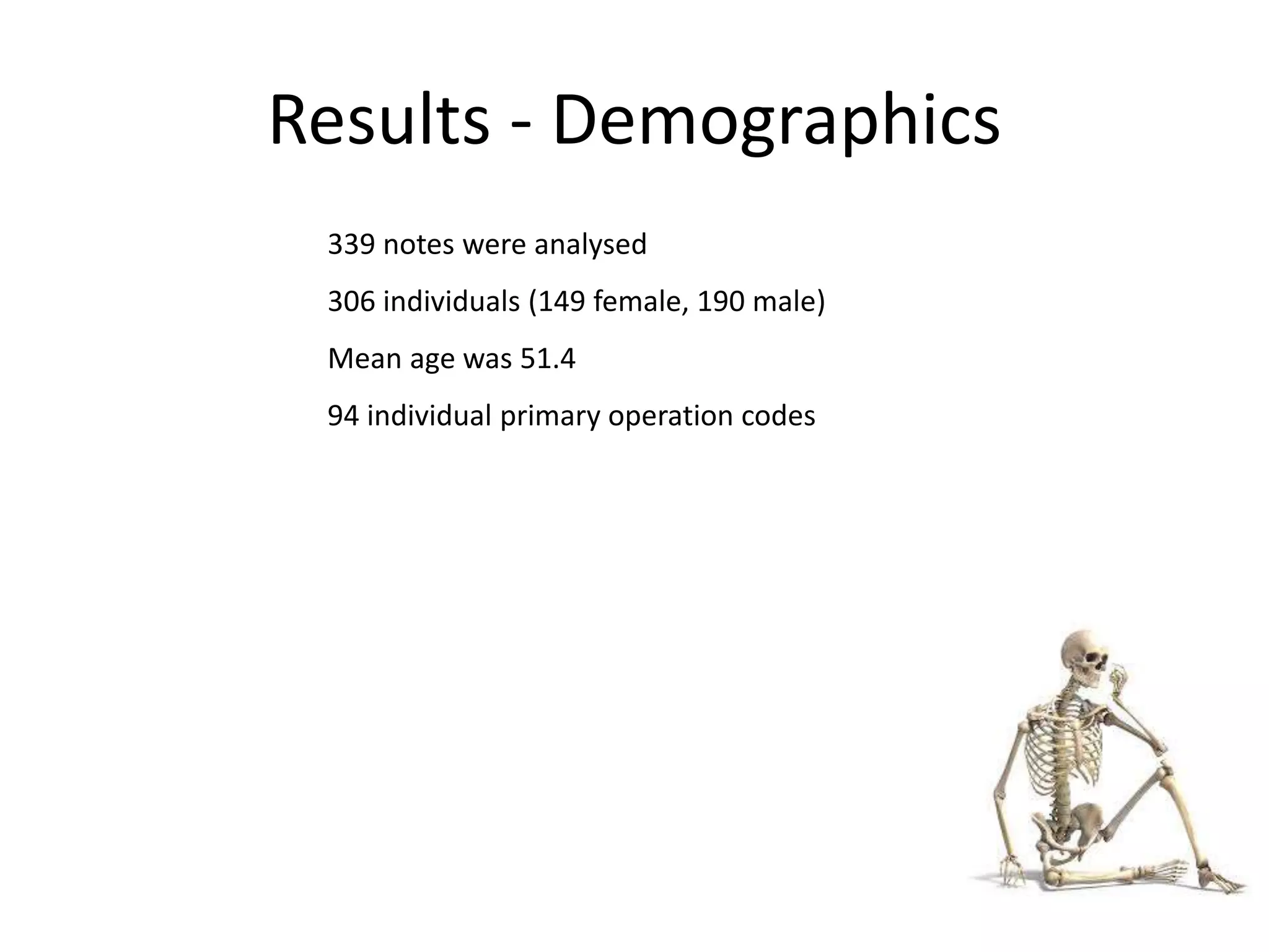 A Quality Improvement Project on Orthopaedic Operation Notes | PPT