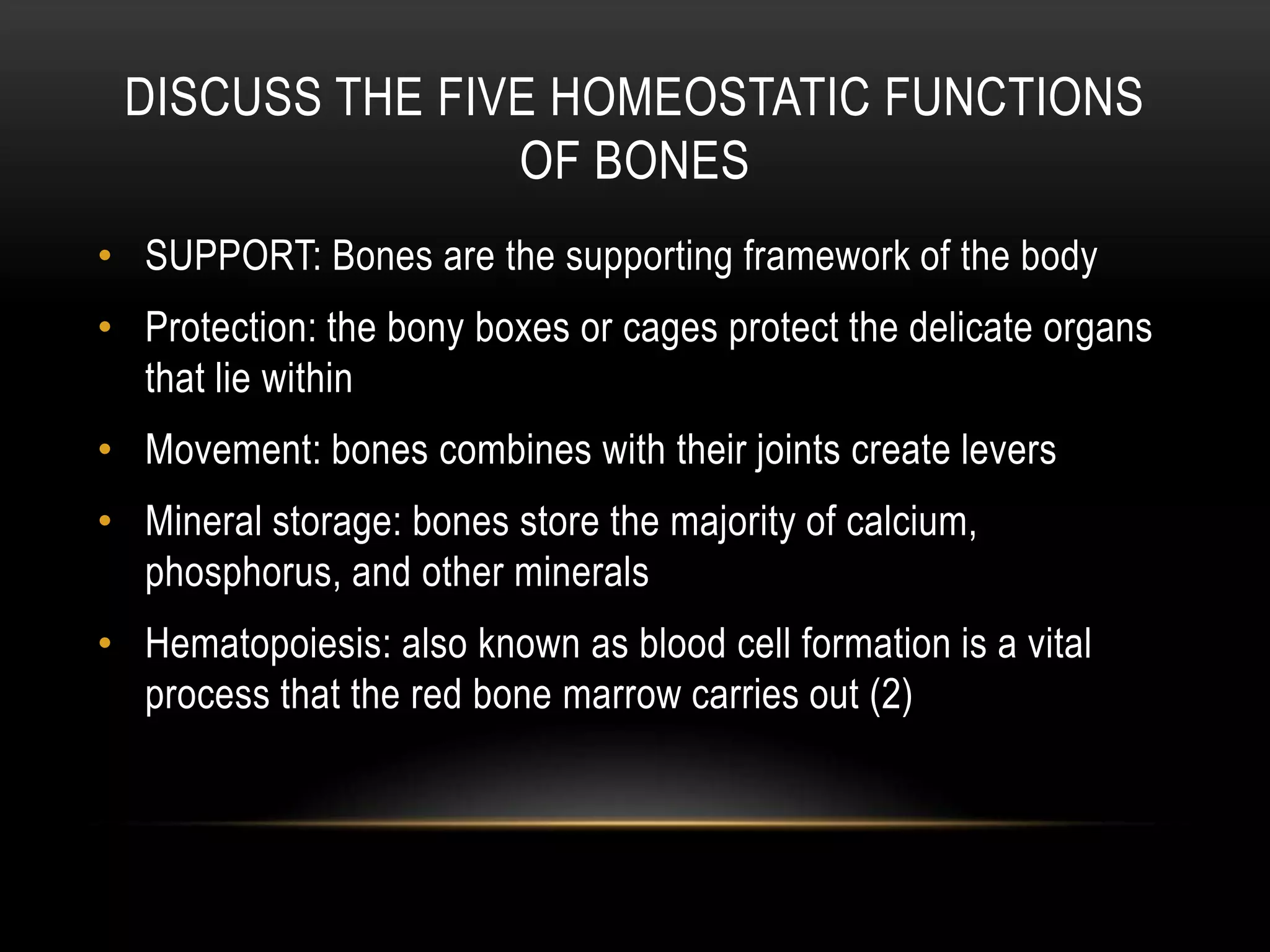 Skeletal physiology 101 | PPTX