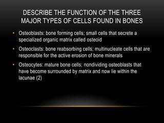 Skeletal physiology 101 | PPTX