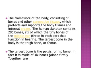 Skeletal system | PPTX