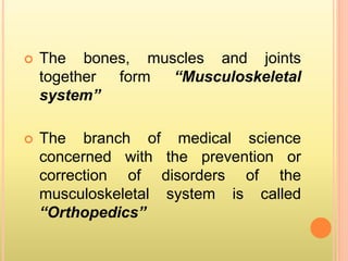Skeletal system | PPTX