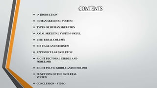 Skeletal system | PPT