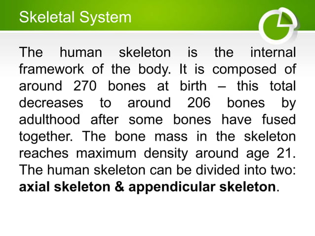 Skeletal system | PPT