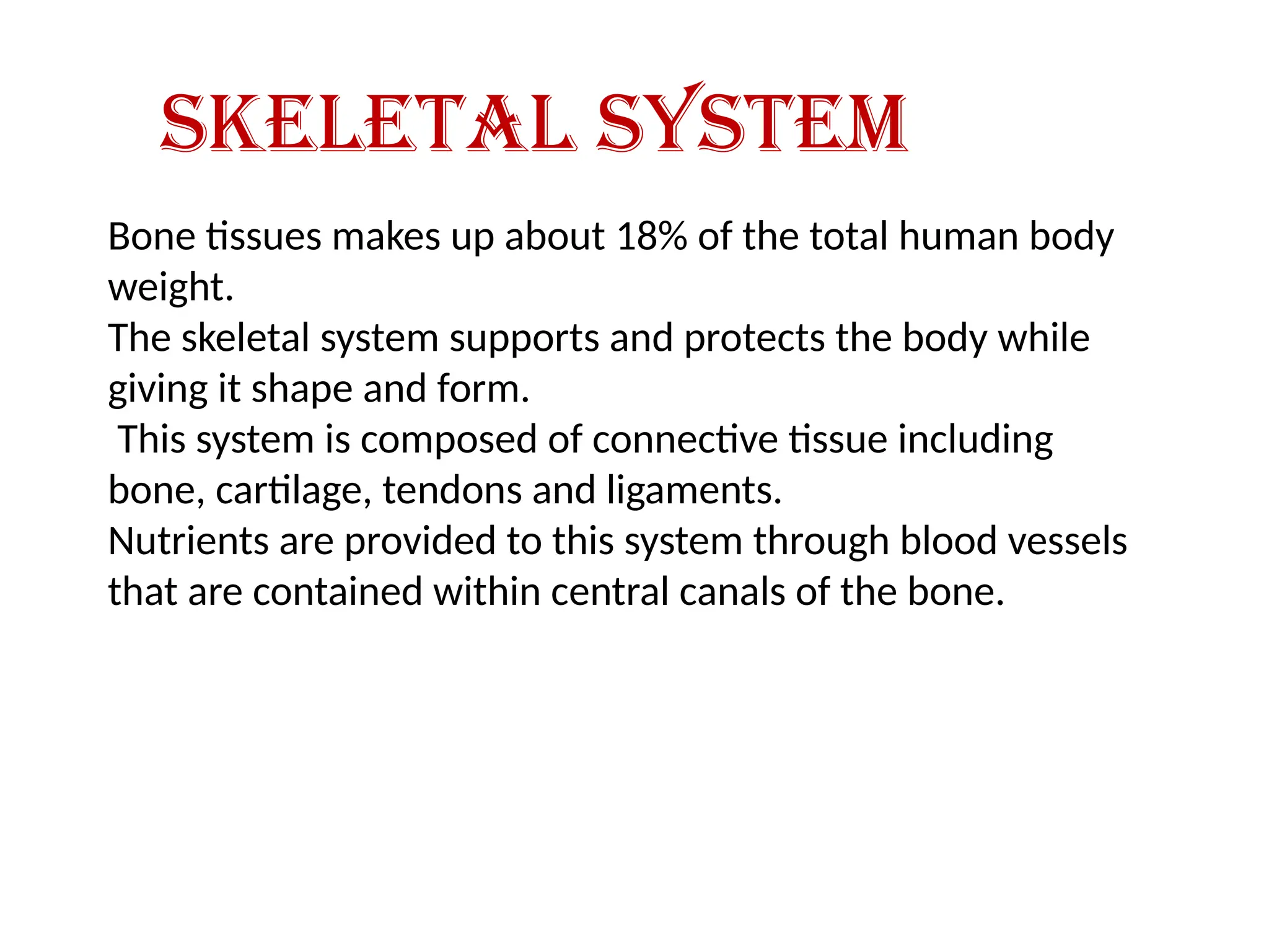 B Pharm First Year , Human Anatomy and Physiology UNIT-II Skeletal ...