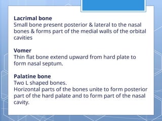Skeletal system.pptx Part I B.Pharmacy HAP I | PPTX