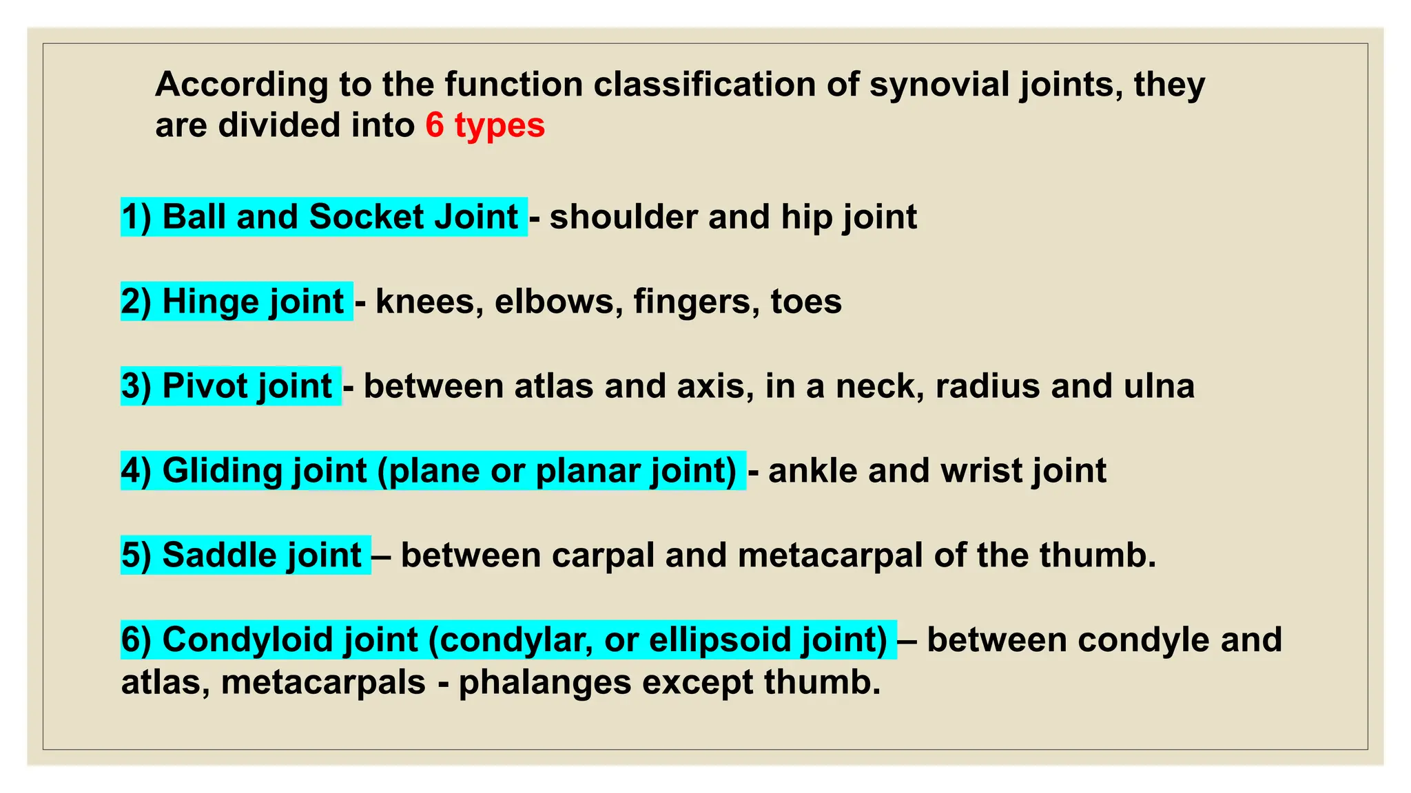 skeletal system complete details with joints and its types | PDF