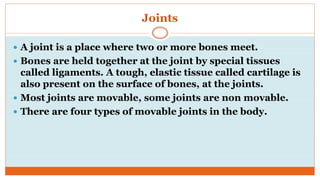 Skeletal system and nervous system 1 | PPTX
