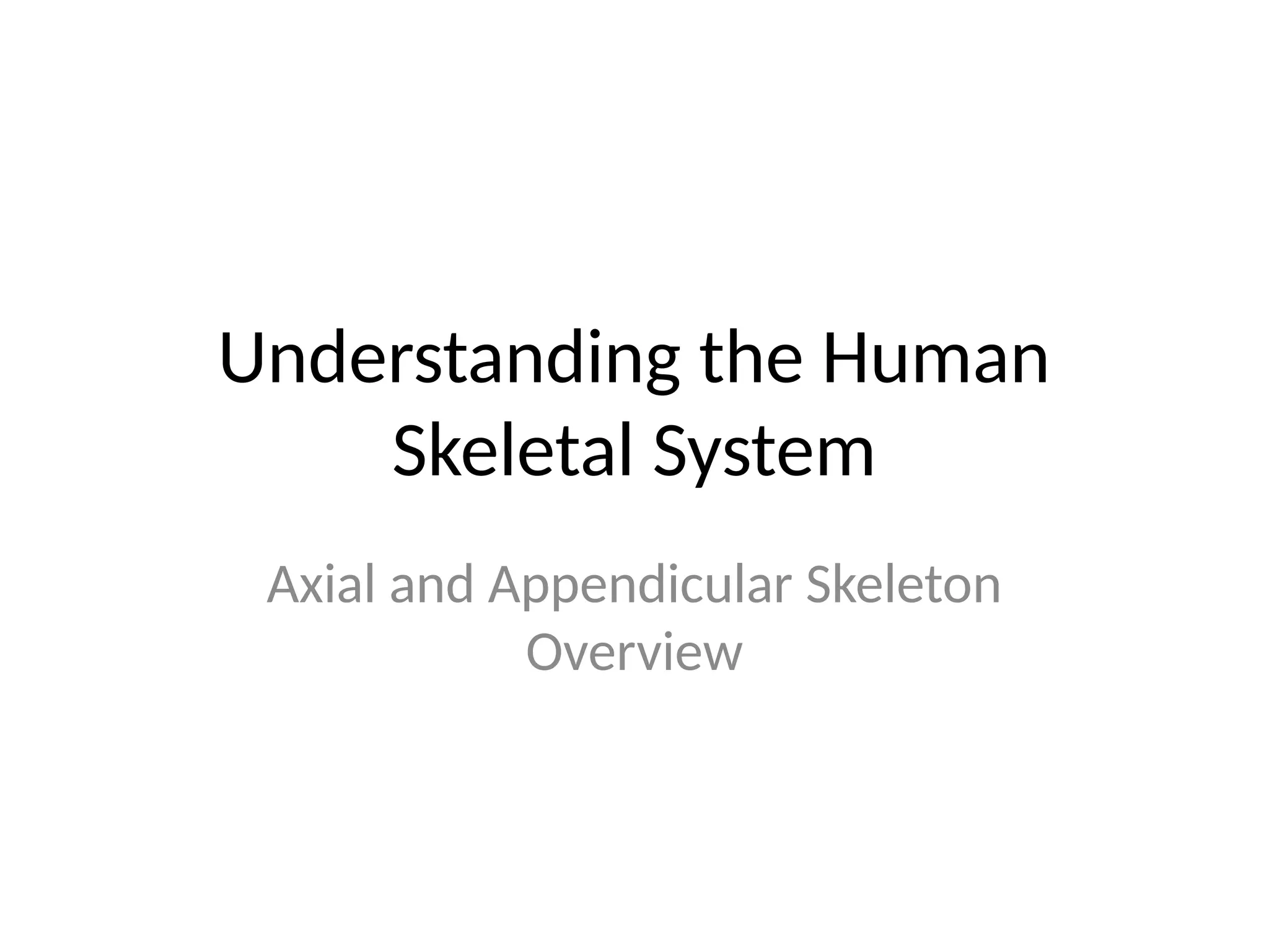 Skeletal_System_Cognitive_Map Skeletal_System_Cognitive_Map | PPT