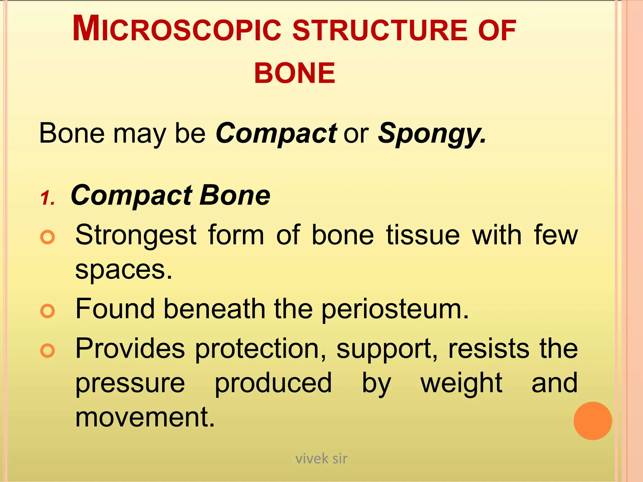 introduction to anatomy and physiology of skeletal system sem 1 B.sc ...