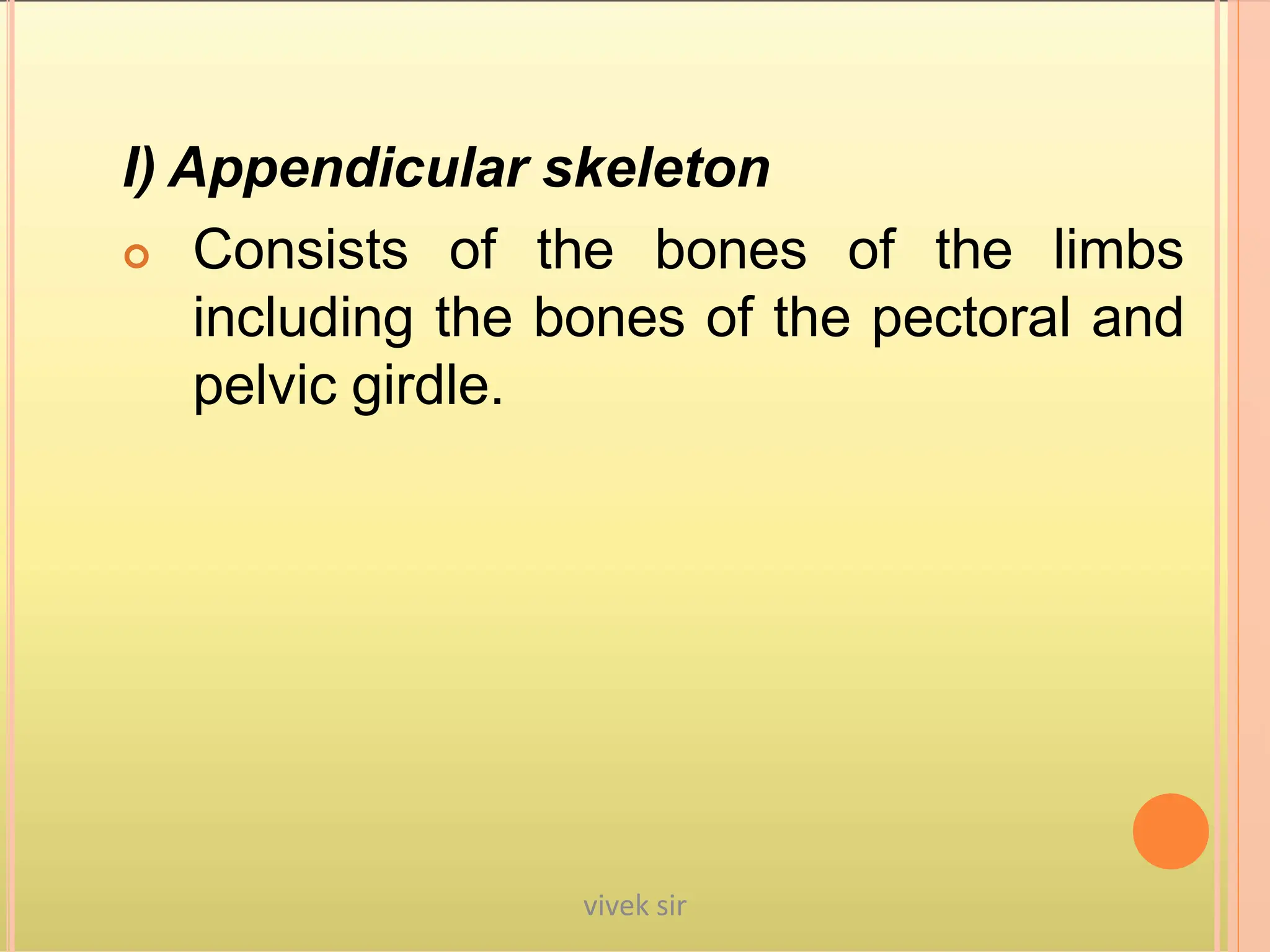 introduction to anatomy and physiology of skeletal system sem 1 B.sc ...