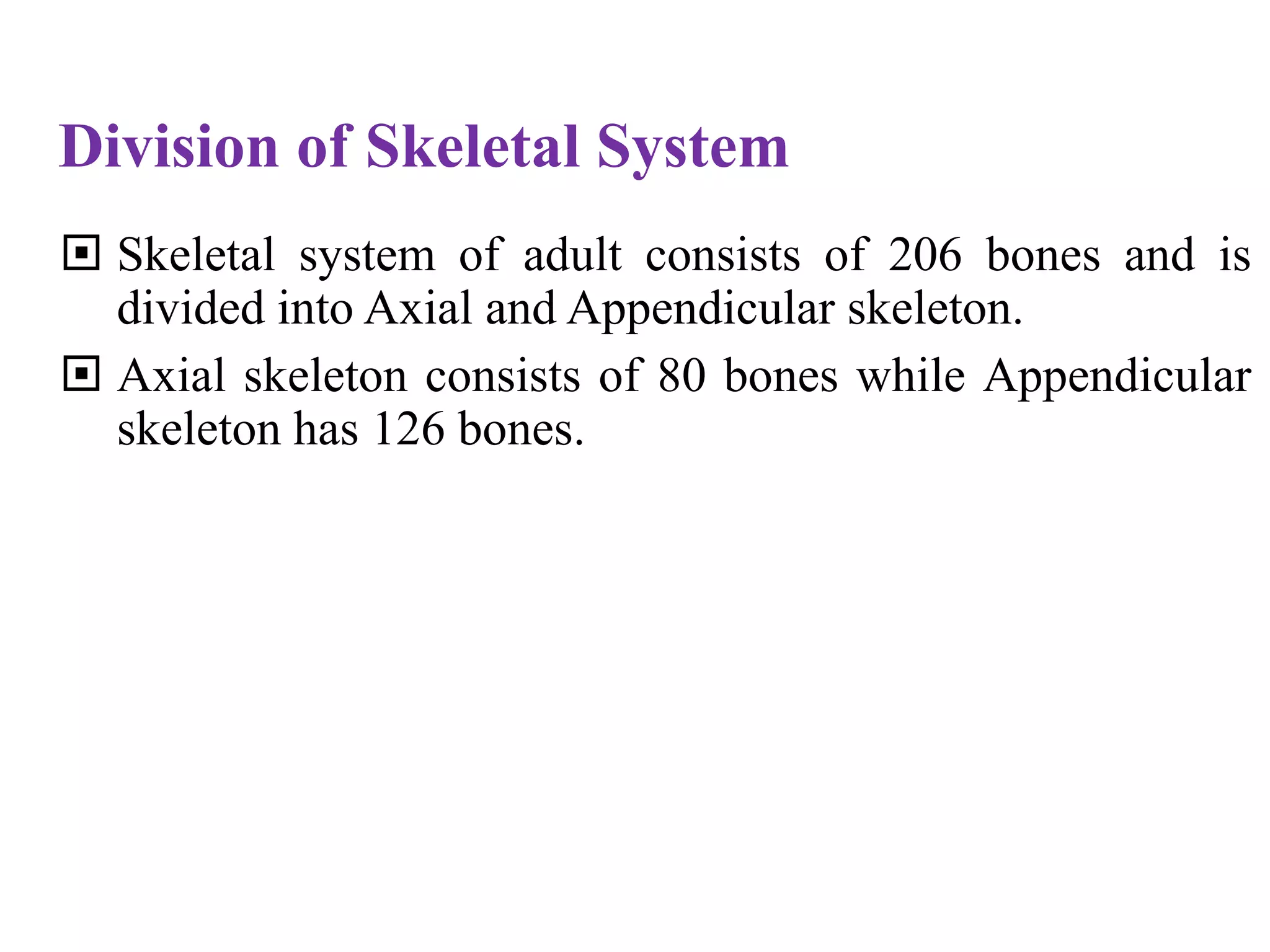Skeletal System (Unit-IV)-for Stds.ppt