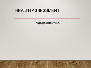 SKELETAL SYSTEM WITH ROM power point slide | PPT