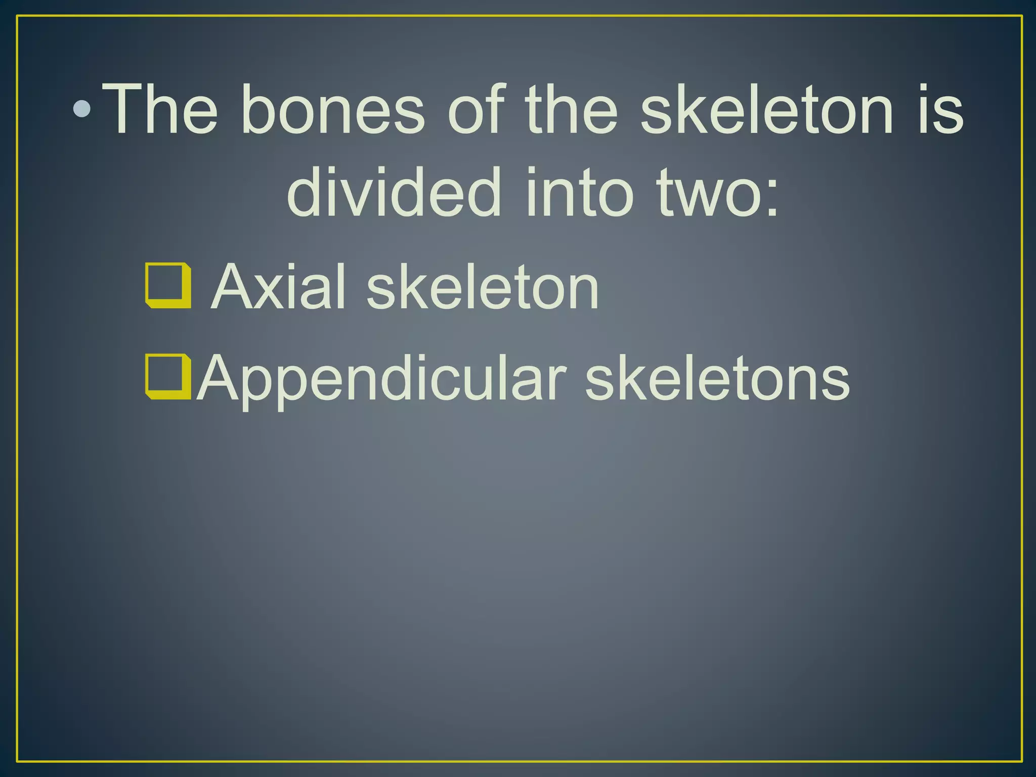 Skeletal System | PPT