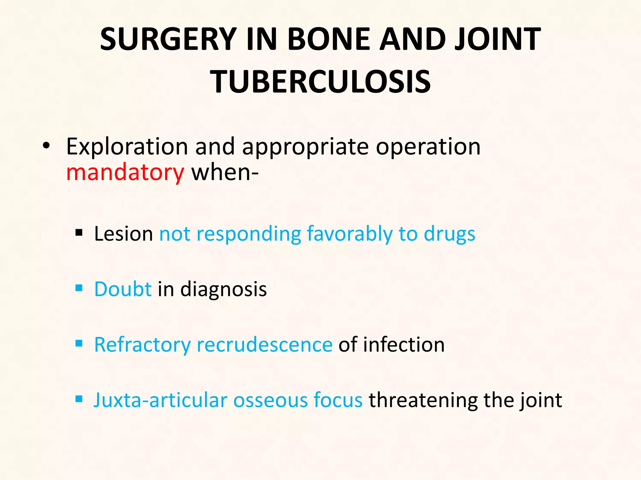 Skeletal tuberculosis | PPTX