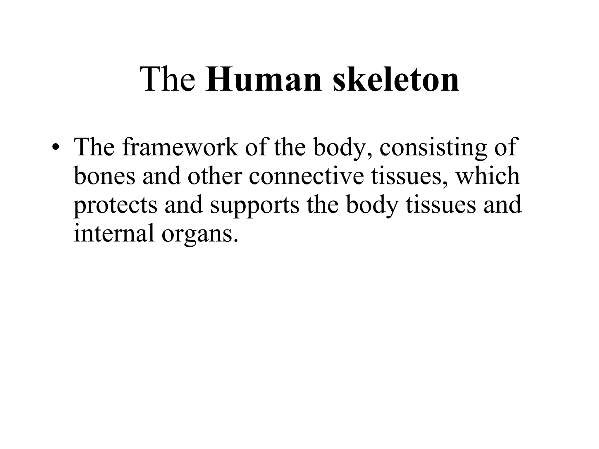 Skeletal System BSN YEAR 1 SEMSESTER 1.. | PPT