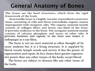 Skeleton.pptxGeneral Anatomy of Skeleton and bones | PPTX