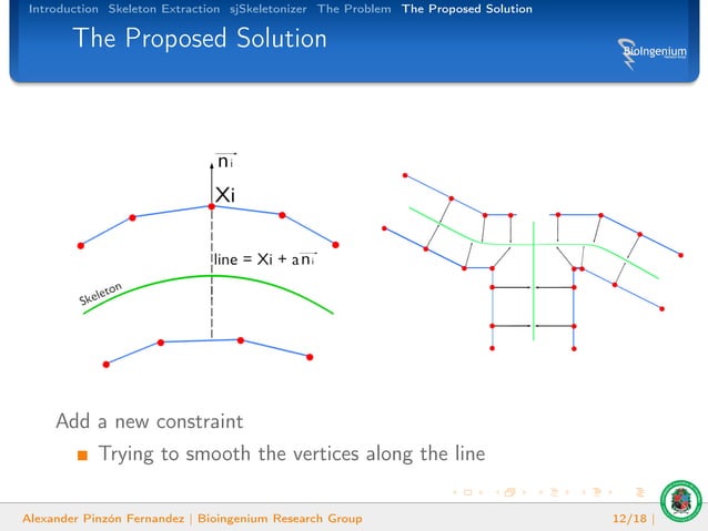 Skeleton extraction 2011 | PPT