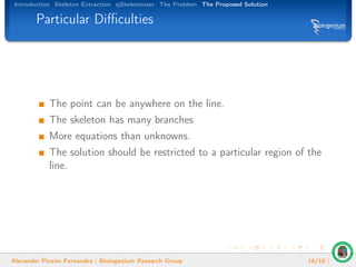 Skeleton extraction 2011 | PPT