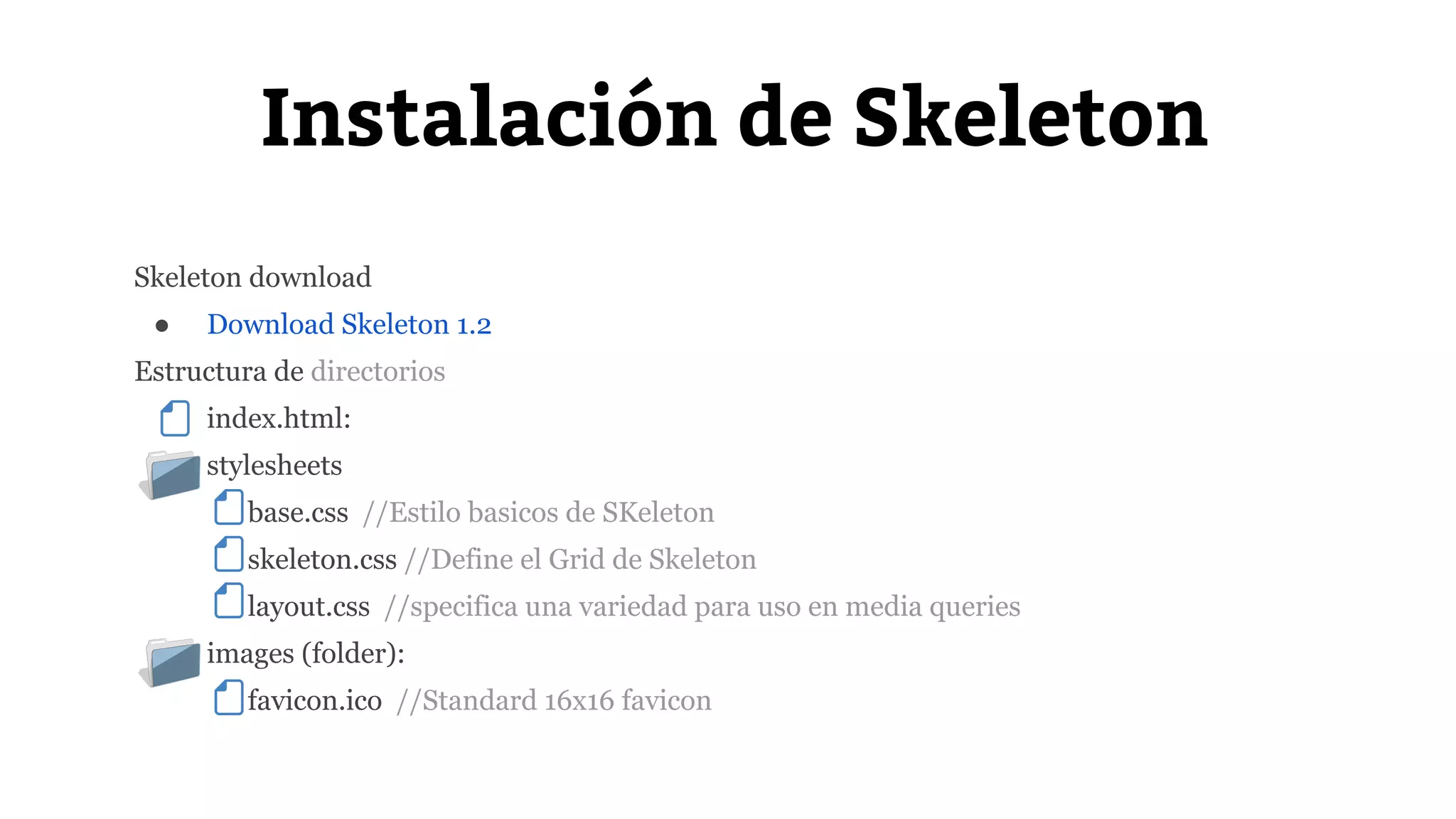 Skeleton Framework [Elwin] | PPT