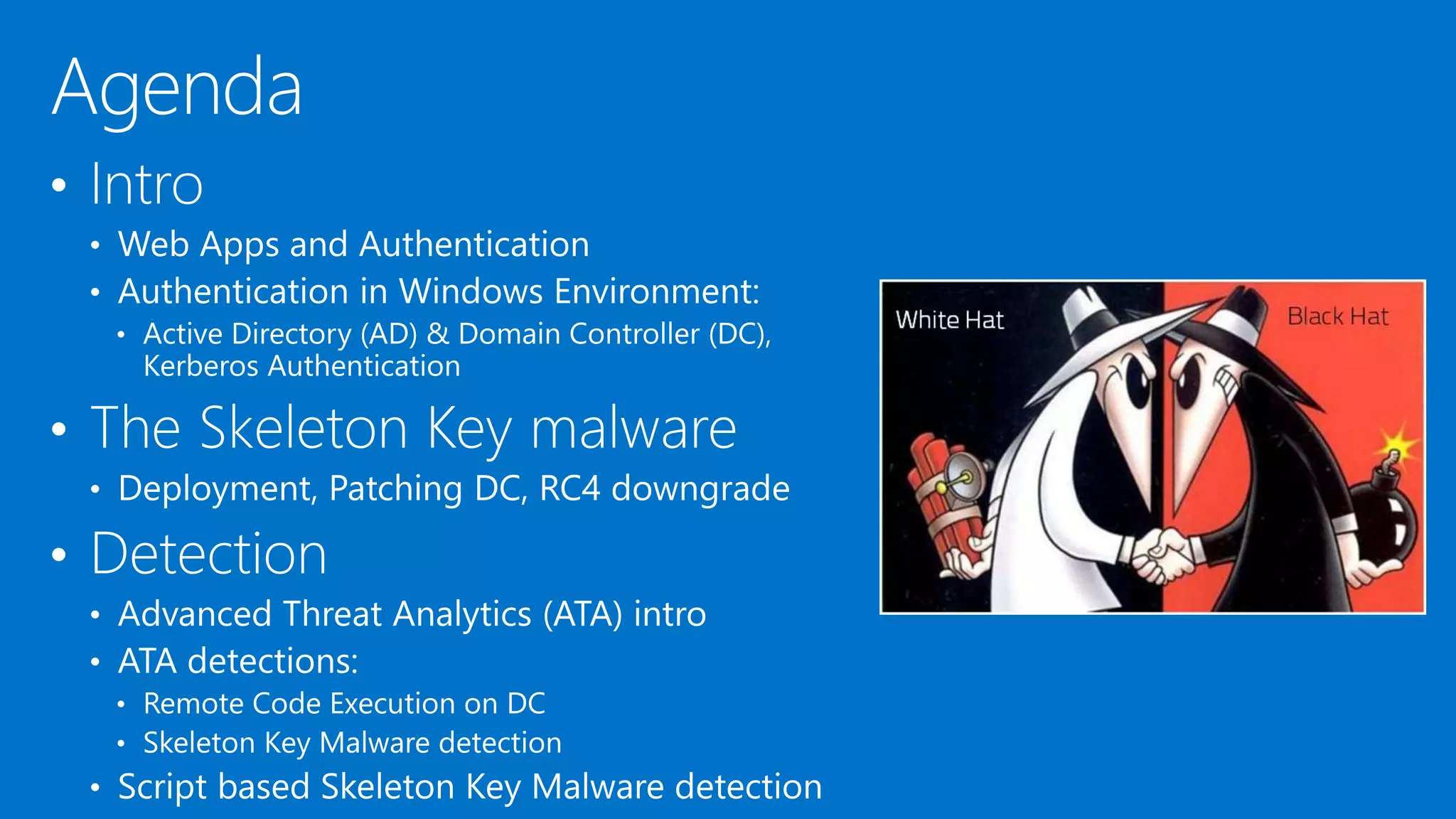 Skeleton key malware detection owasp | PPTX