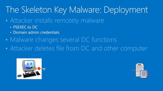 Skeleton key malware detection owasp | PPT