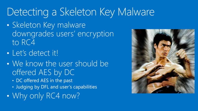 Skeleton key malware detection owasp | PPT