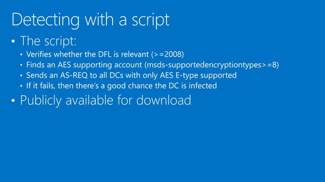 Skeleton key malware detection owasp | PPT