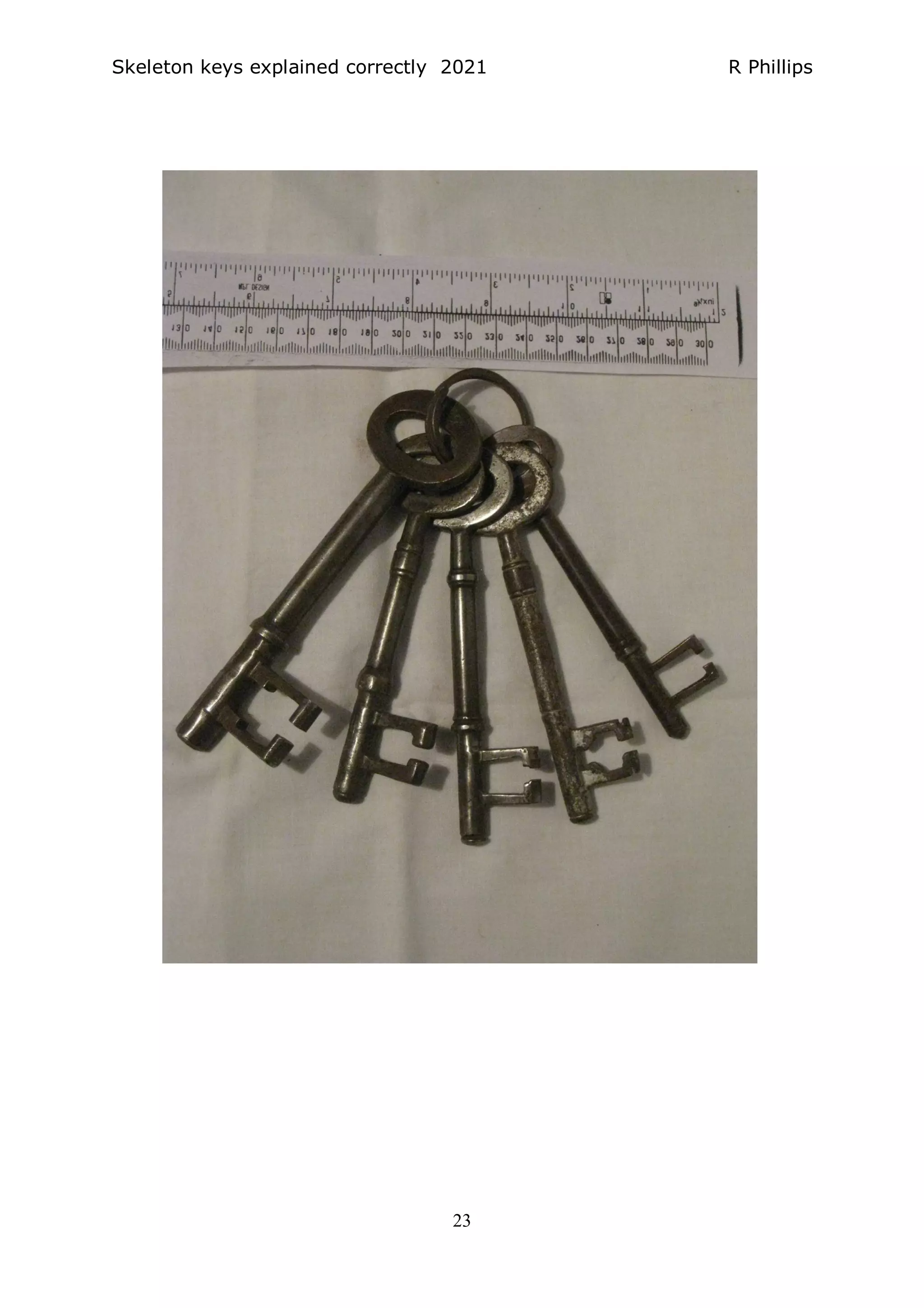 Skeleton keys explained correctly (illustrated) | PDF