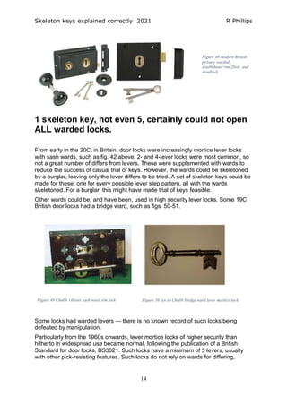 Skeleton keys explained correctly (illustrated) | PDF