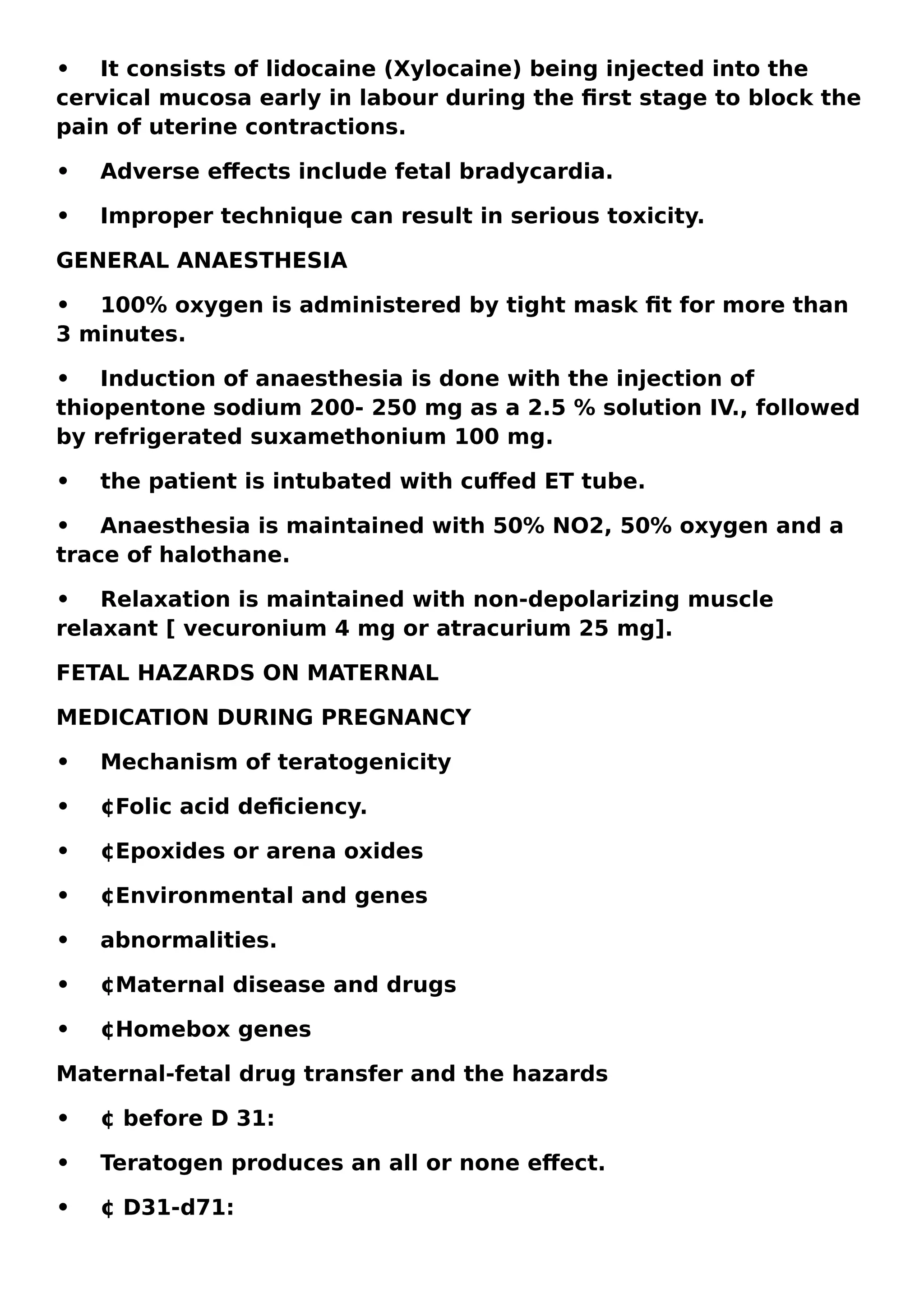Skeleton plan on drugs used in obstetrics | PDF