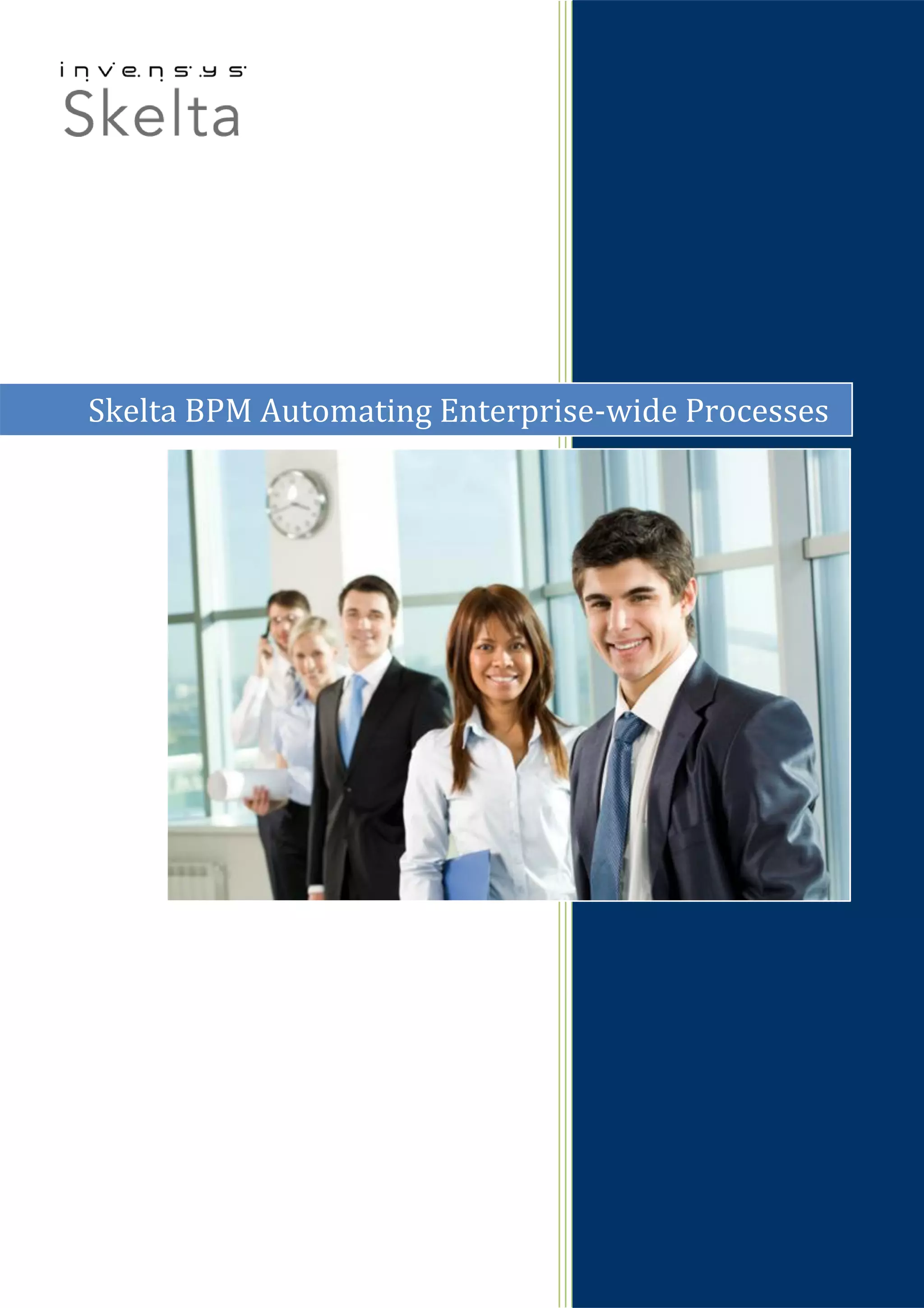 Skelta BPM Automating Enterprise-wide Processes | PDF