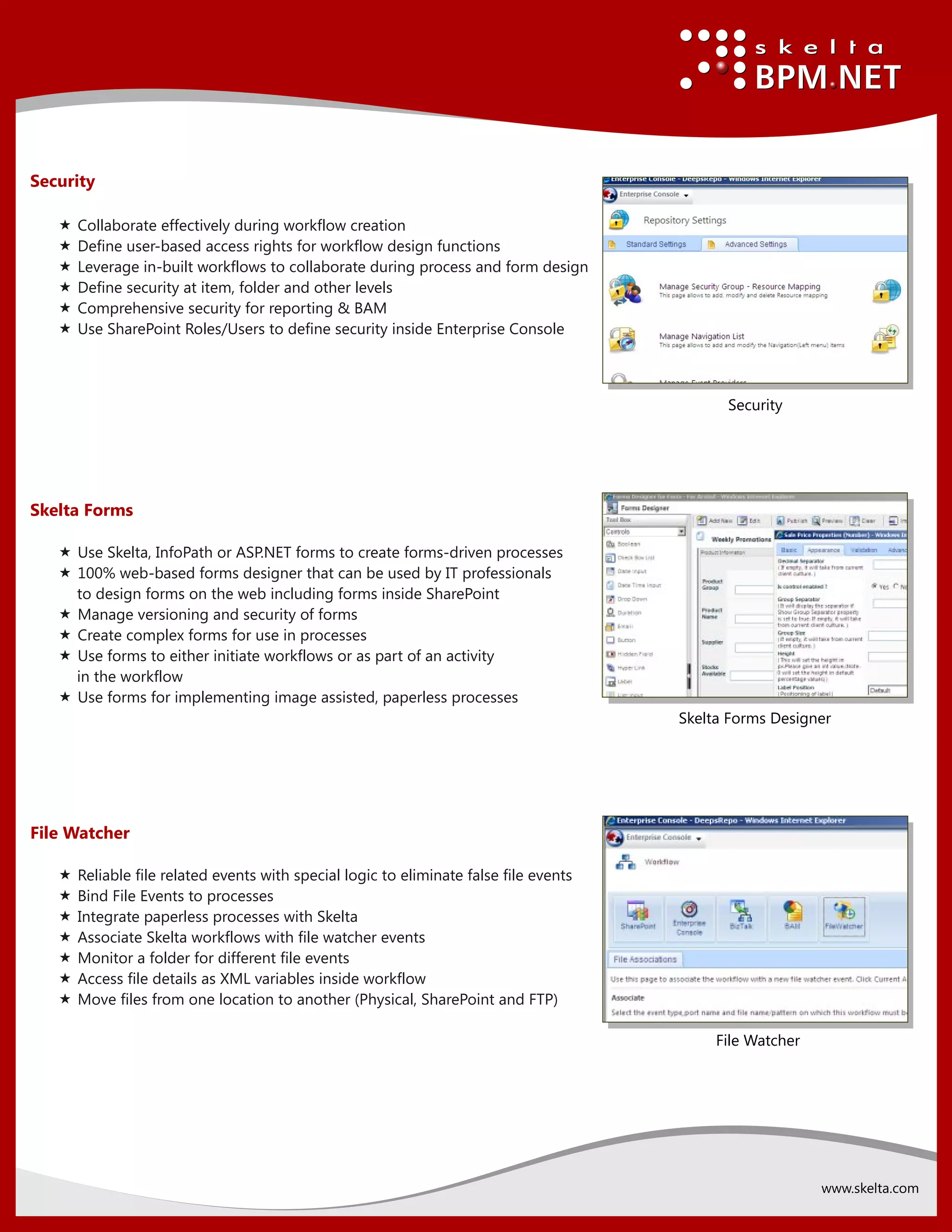 Skelta BPM | PDF | Computer Software and Applications | Computing