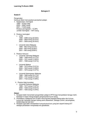 Skema Stpm Pam Kertas2 Set1 | PDF