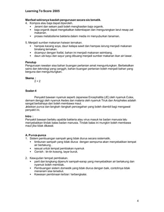 Skema Stpm Pam Kertas2 Set2 | PDF